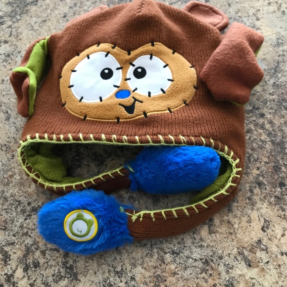 Flipeez | Accessories | Kids Hat Dog Squeeze Button And Ears Stand Up ...